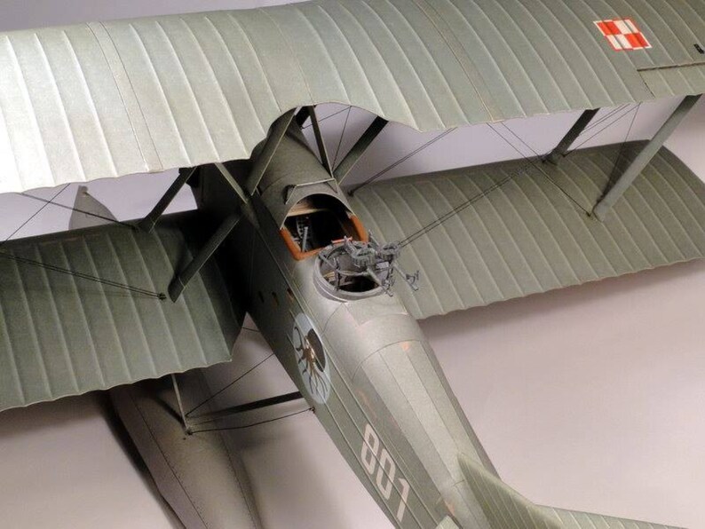 Papercraft Kit Po-2 Biplane 3d Paper Model Crafting Kit PDF Plans to ...