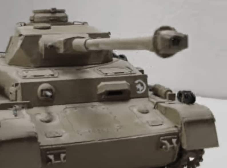 Papercraft Kit Panzer IV Tank 3d Paper Model Crafting Kit PDF Plans to ...
