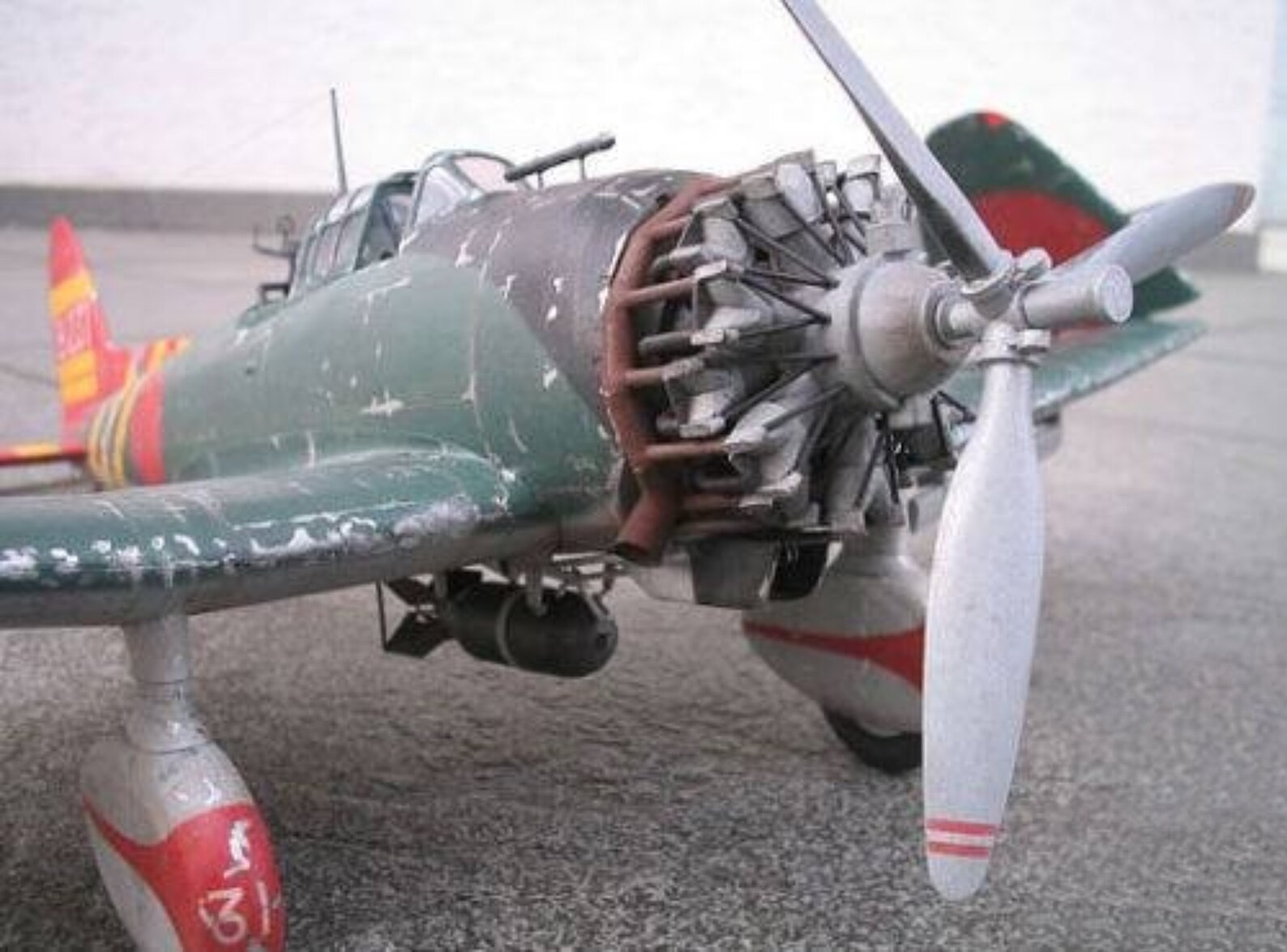 Papercraft Kit Aichi D3A Val Airplane 3d Paper Model Crafting Kit PDF ...