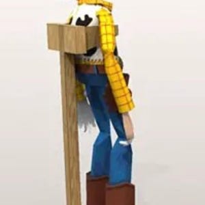 Papercraft Woody Jessie Bullseye Toy Story 3d Paper Model Crafting Kit ...