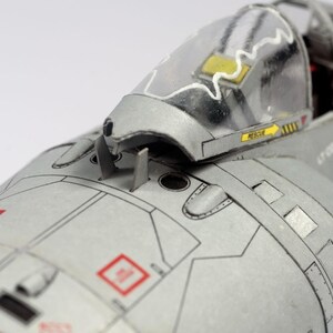Papercraft Kit Harrier Jet 3d Paper Model Crafting Kit PDF Plans DIY ...