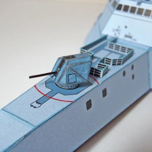 Papercraft Kit Independence Ship 3d Paper Model Crafting Kit PDF Plans ...