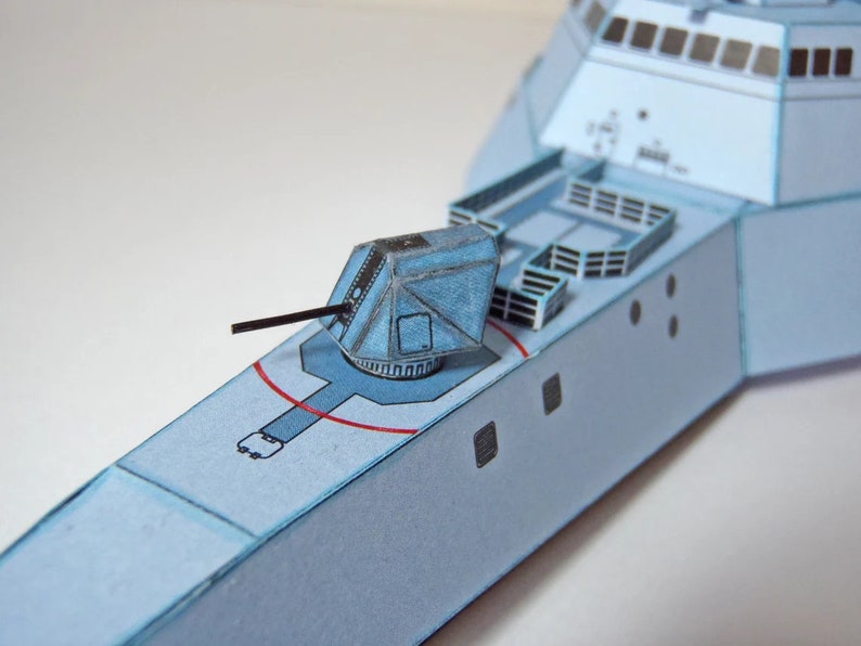 Papercraft Kit Independence Ship 3d Paper Model Crafting Kit PDF Plans ...