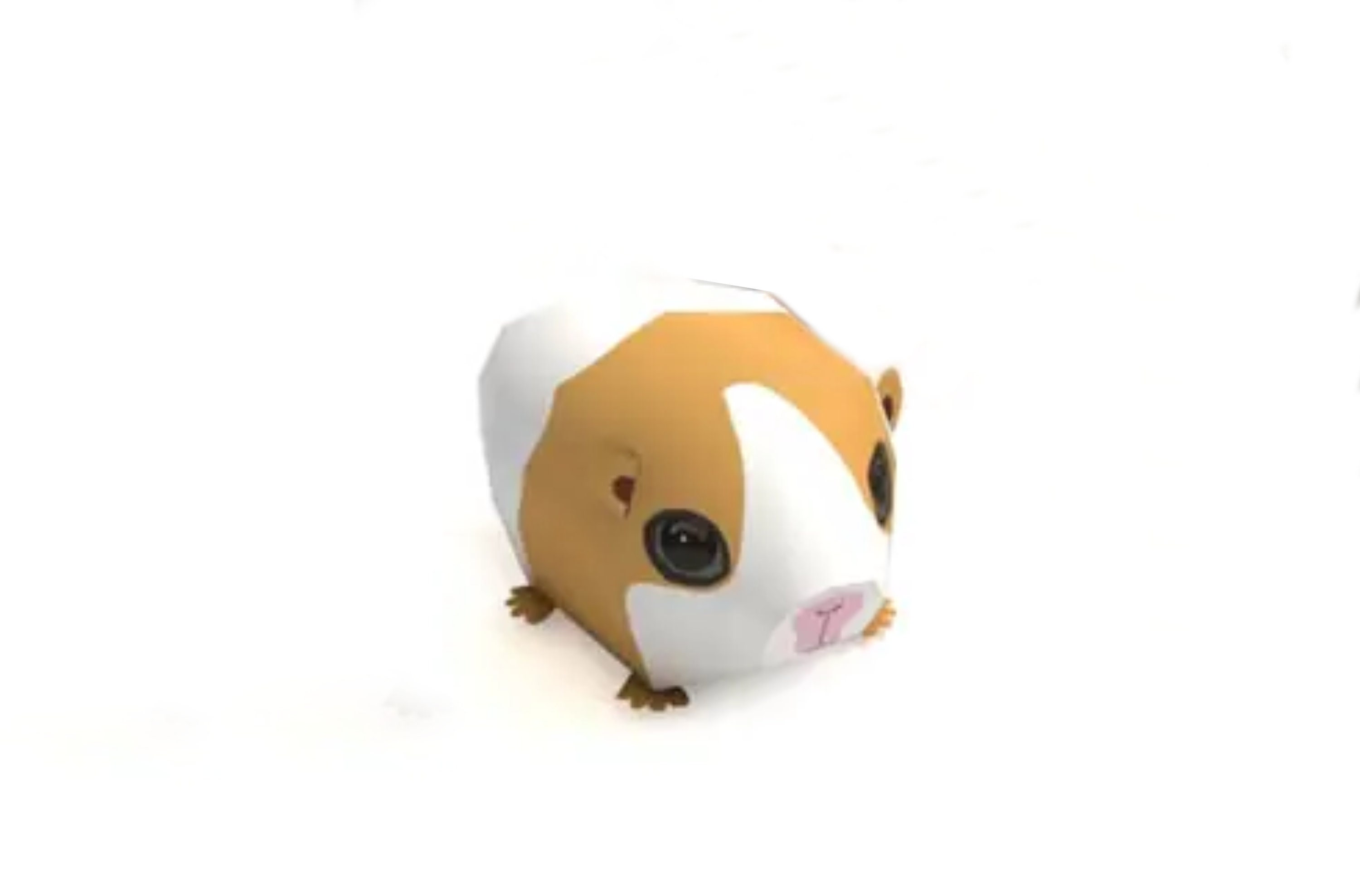 Papercraft Kit Guinea Pig 3d Paper Model Crafting Kit PDF Plans to ...