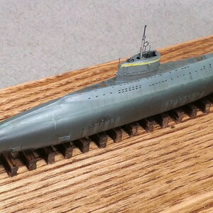 Papercraft Kit VII-B U-boat Submarine 3d Paper Model Crafting Kit PDF ...