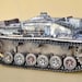 Papercraft Kit Sturmgeschütz III Stug III Tank 3d Paper Model Crafting ...