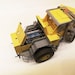 Papercraft Kit Bulldozer 3d Paper Model Crafting Kit PDF Plans to Print ...