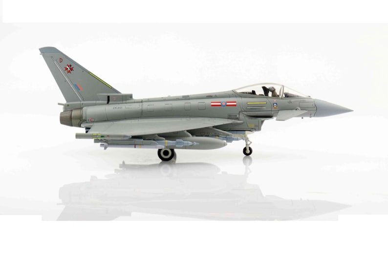 Papercraft Kit Eurofighter Airplane 3d Paper Model Crafting Kit PDF ...