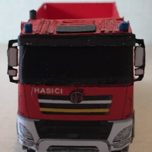 PaperCraft kit Dump Truck 3d paper model crafting kit PDF plans to ...