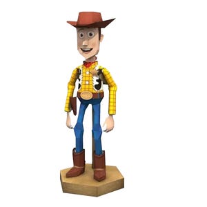 Papercraft Woody Jessie Bullseye Toy Story 3d Paper Model Crafting Kit ...