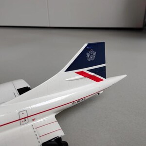 Papercraft Kit Concorde Airplane 3d Paper Model Crafting Kit PDF Plans ...