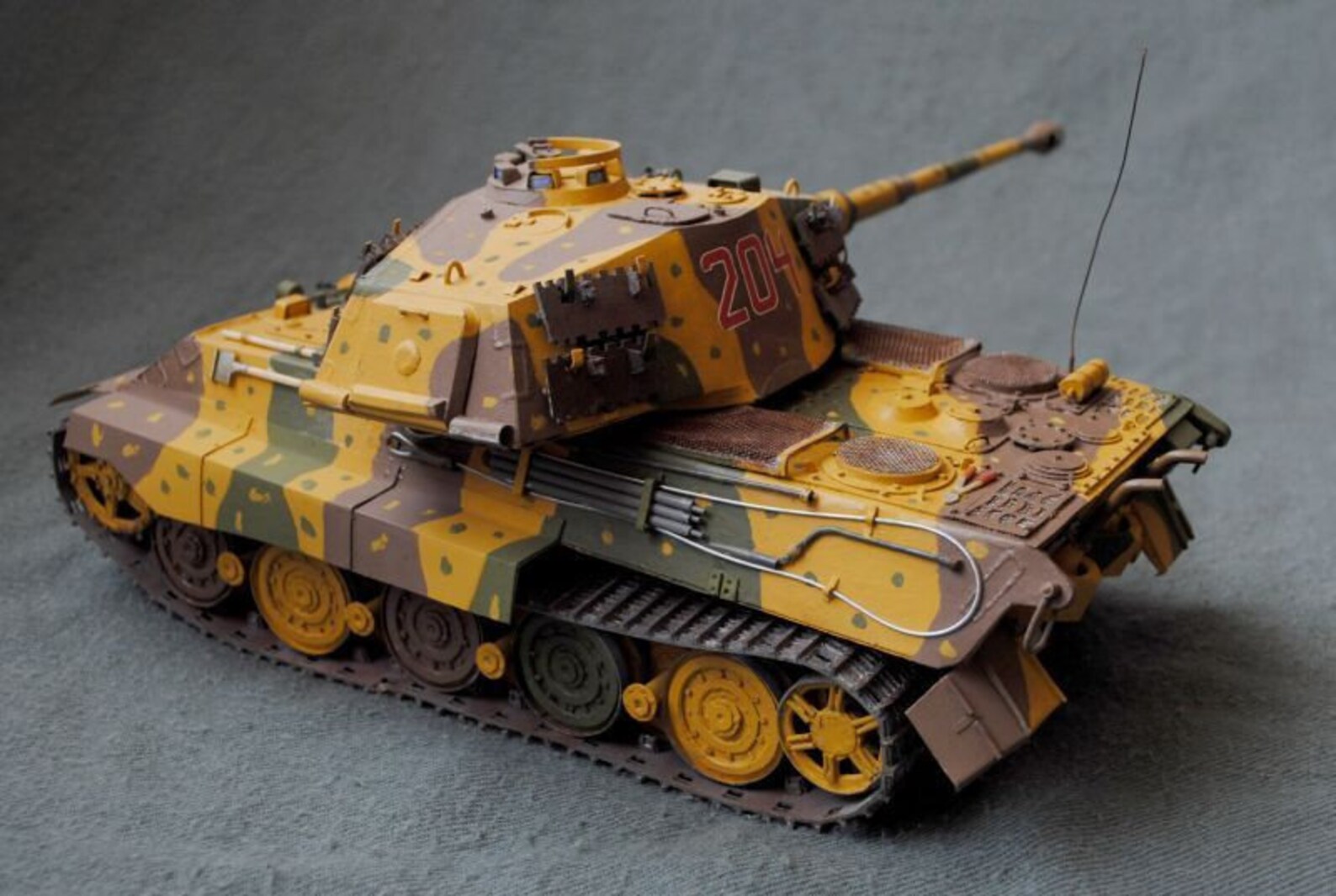 Papercraft Kit Tiger 2 Tank 3d Paper Model Crafting Kit PDF Plans to ...