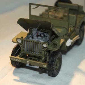 Papercraft Kit Off-road All-terrain Truck 3d Paper Model Crafting PDF ...