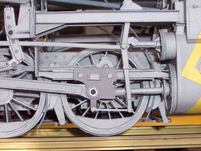 Papercraft Kit Locomotive 3d Paper Model Crafting Kit PDF Plans to ...