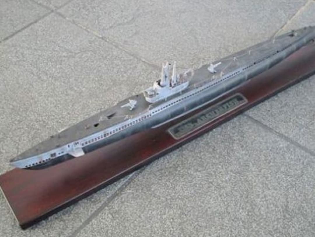 Papercraft Kit USS Archerfish Submarine 3d Paper Model Crafting Kit PDF ...