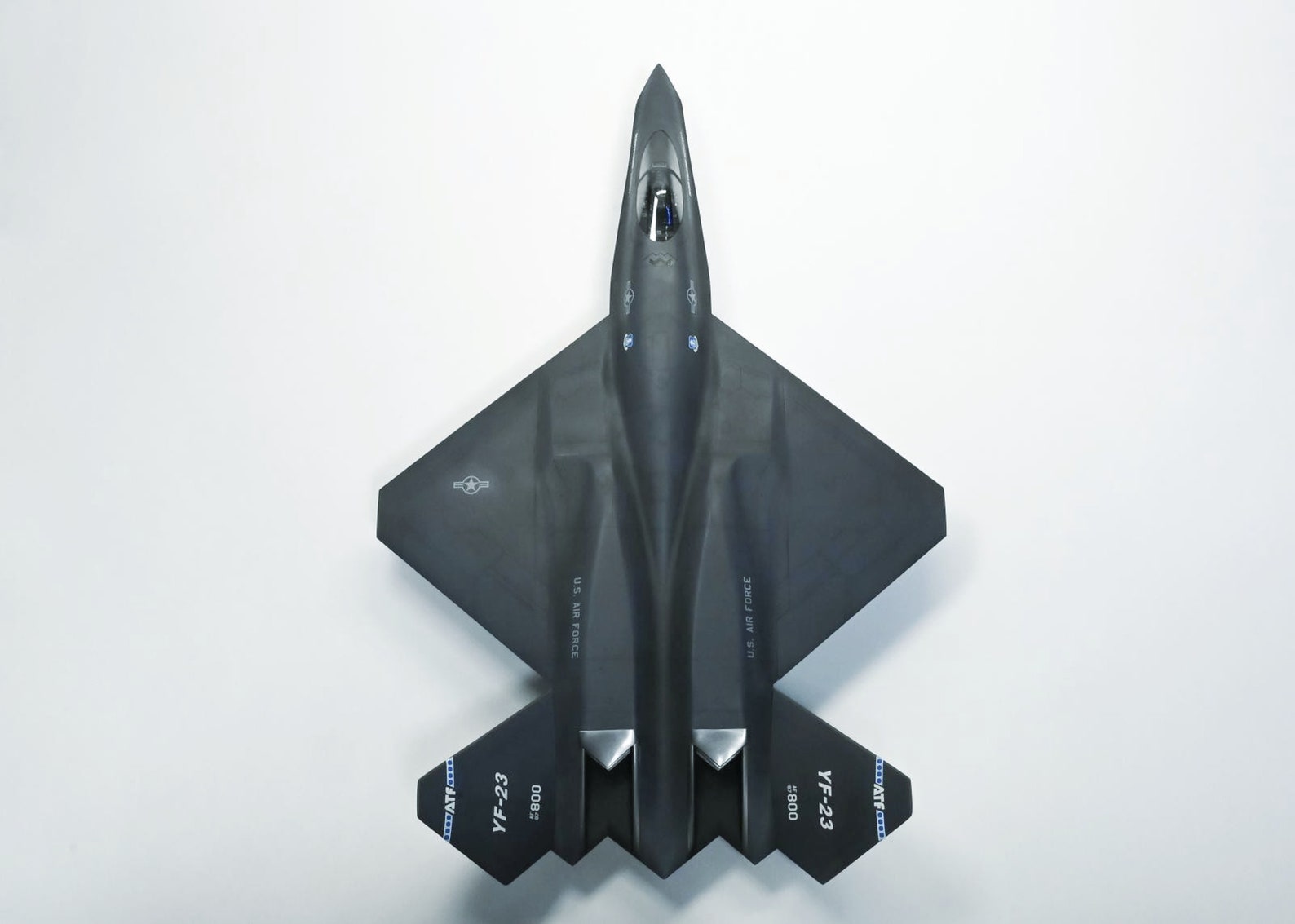 Papercraft Kit YF-23 Airplane 3d Paper Model Crafting PDF Plans DIY ...