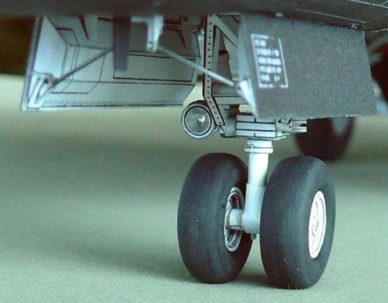 Papercraft Kit F-111 Aardvark Airplane 3d Paper Model Crafting Kit PDF ...