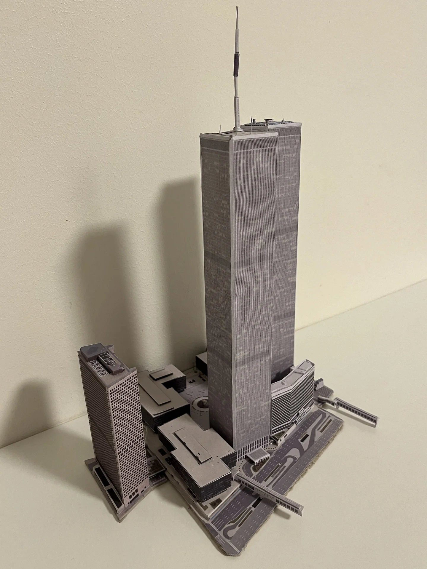 Papercraft Kit World Trade Center 3d Paper Model Crafting Kit PDF Plans ...