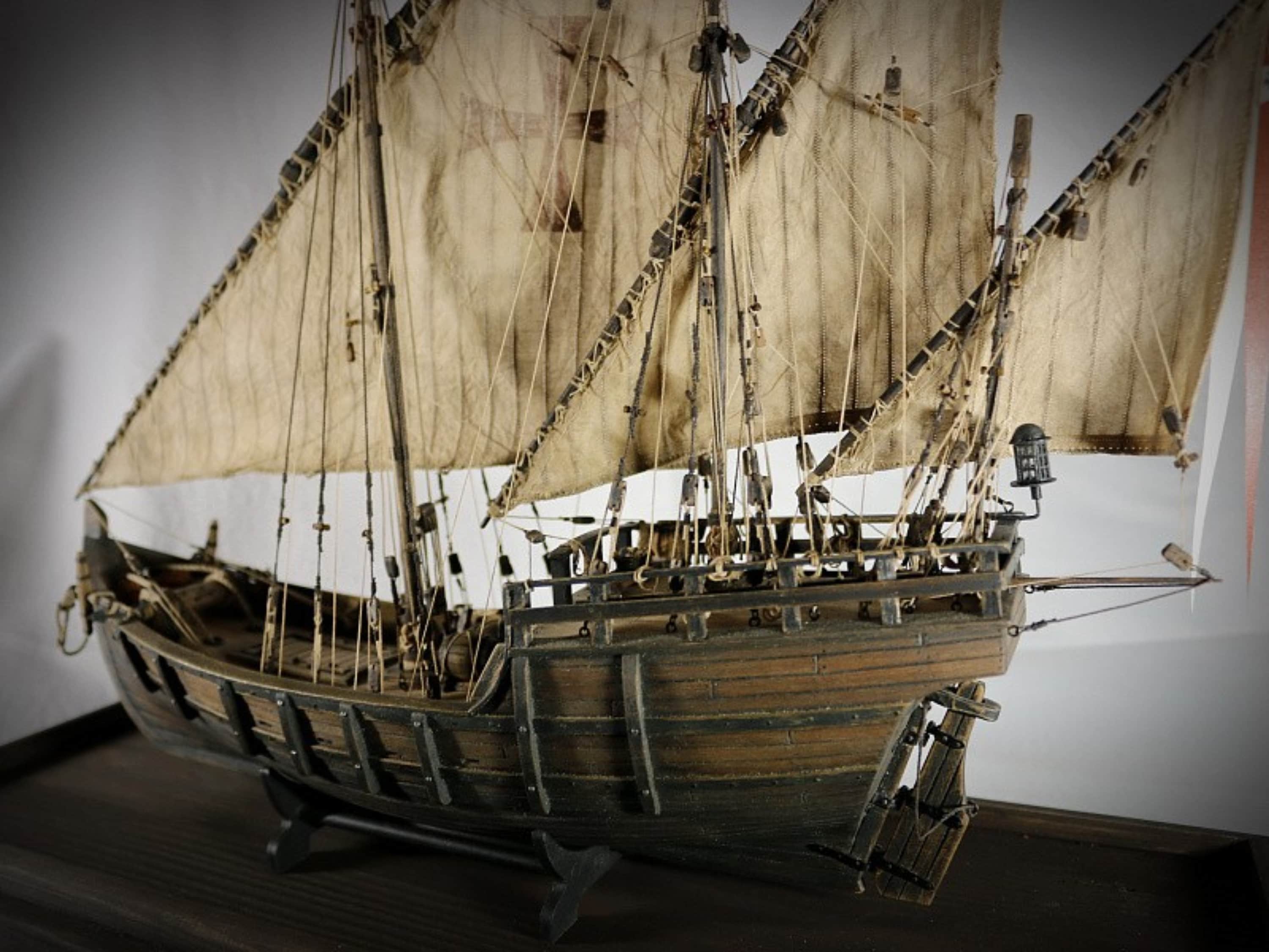 Papercraft Kit La Nina Ship 3d Paper Model Crafting Kit PDF Plans to ...