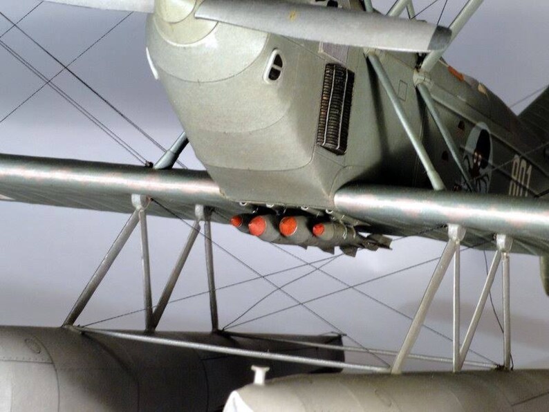 Papercraft Kit Po-2 Biplane 3d Paper Model Crafting Kit PDF Plans to ...