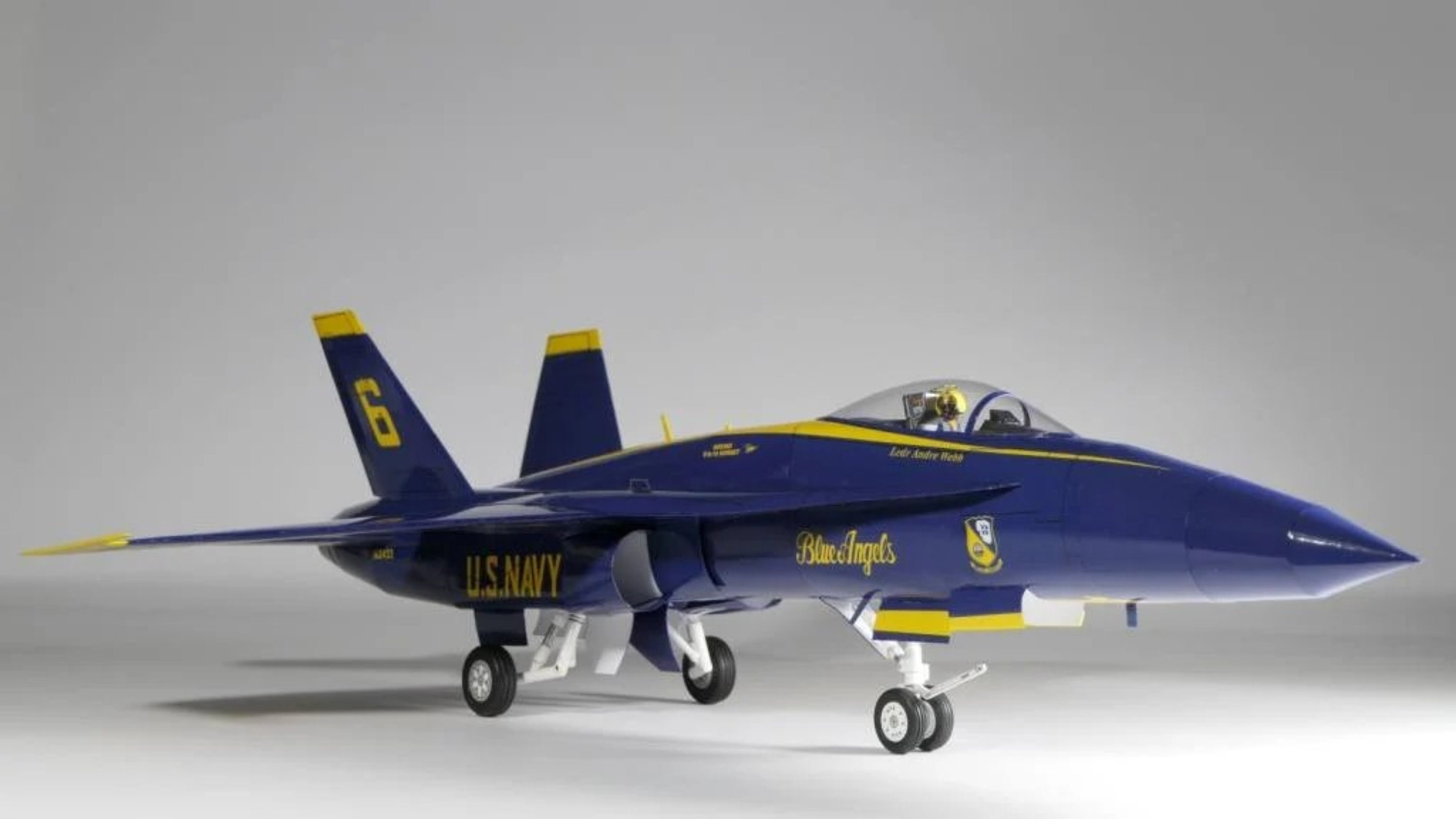 Papercraft Kit F/A-18 Superhornet Blue Angels Airplane Simple 3d Paper ...