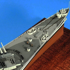 Papercraft Kit USS Alaska Cruiser 3d Paper Model Crafting Kit PDF Plans ...