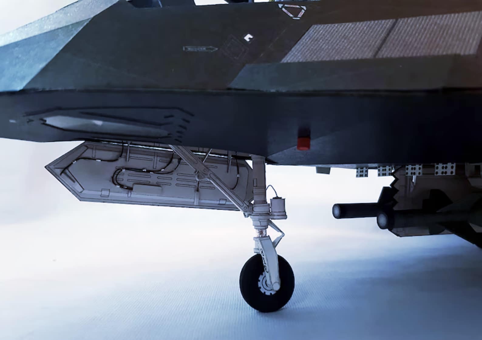 Papercraft Kit F-117 Nighthawk Plane 3d Paper Model Crafting Kit PDF ...