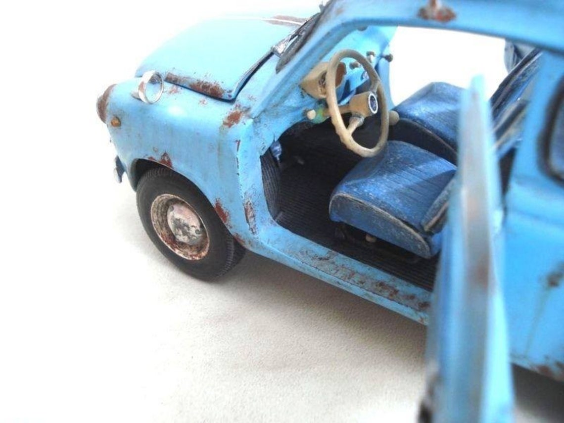 Papercraft Kit Supermini Car Zaz 3d Paper Model Crafting PDF Plans DIY ...