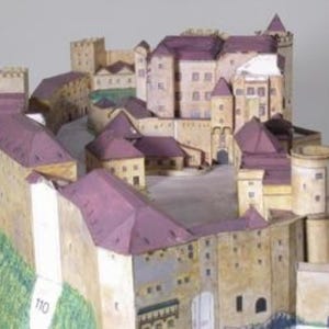 Papercraft Kit Hohensalzburg Fortress 3d Paper Model Crafting PDF Plans ...