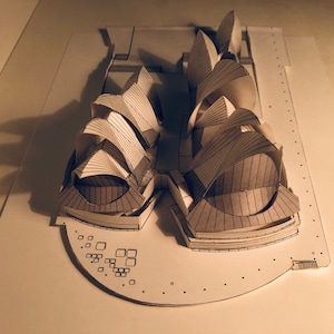 Papercraft Kit Sydney Opera 3d Paper Model Crafting Kit PDF Plans to ...