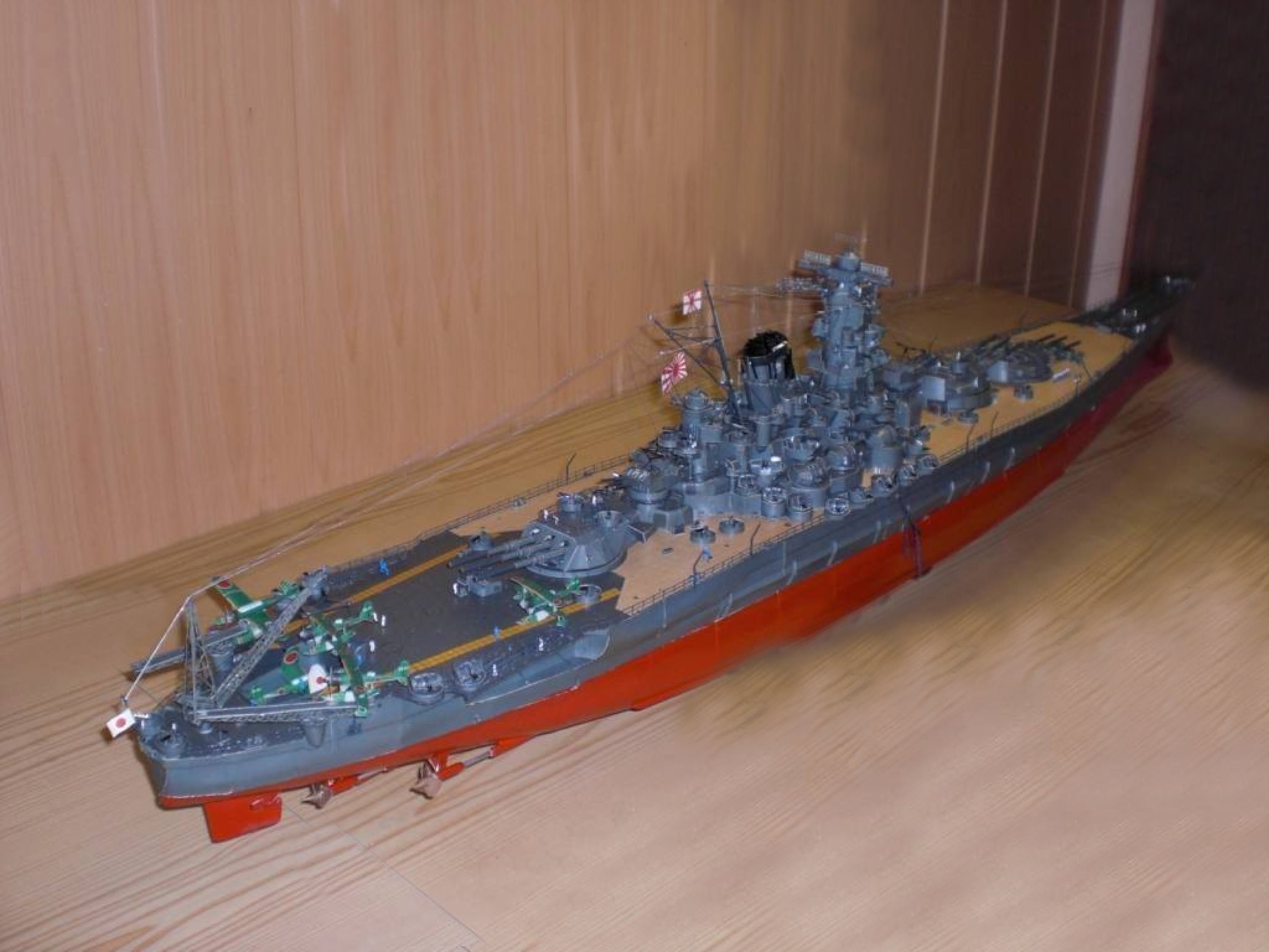 Papercraft Kit Yamato Battleship 3d Paper Model Crafting PDF Plans DIY ...