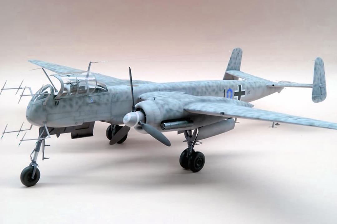 Papercraft Kit Heinkel He 219 Uhu Eagle-owl Airplane 3d Paper Model ...