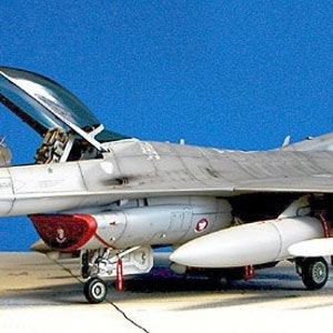 Papercraft Kit F-16 Viper Jet Fighting Falcon Airplane 3d Paper Model ...