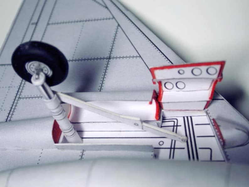 Papercraft Kit Mcdonnell Douglas A-4 Skyhawk Plane 3d Paper Model ...