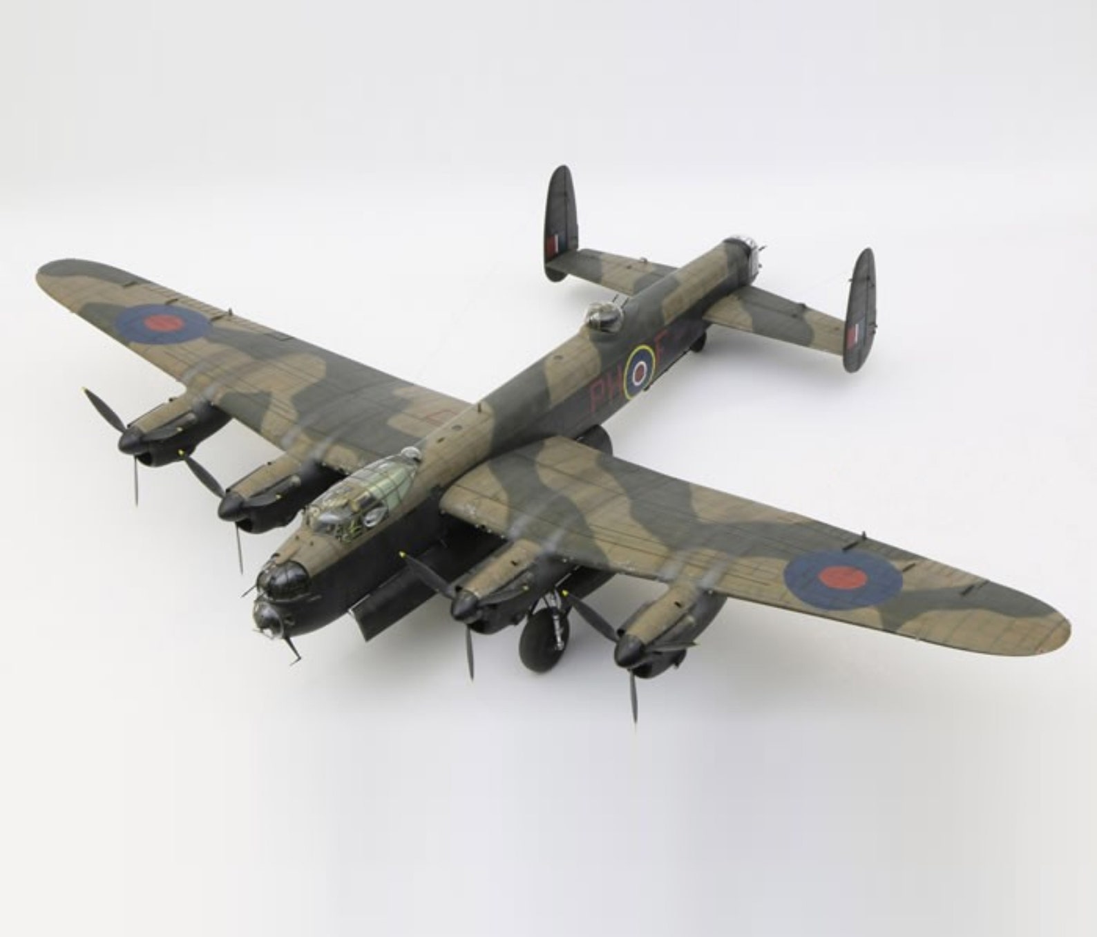 Papercraft Kit Lancaster Plane 3d Paper Model Crafting Kit PDF Plans to ...