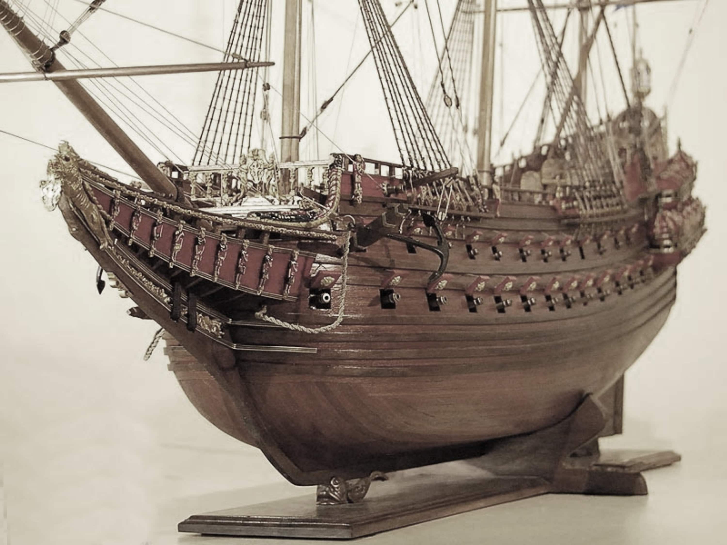 Papercraft Kit Vasa Warship 3d Paper Model Crafting Kit PDF Plans to ...