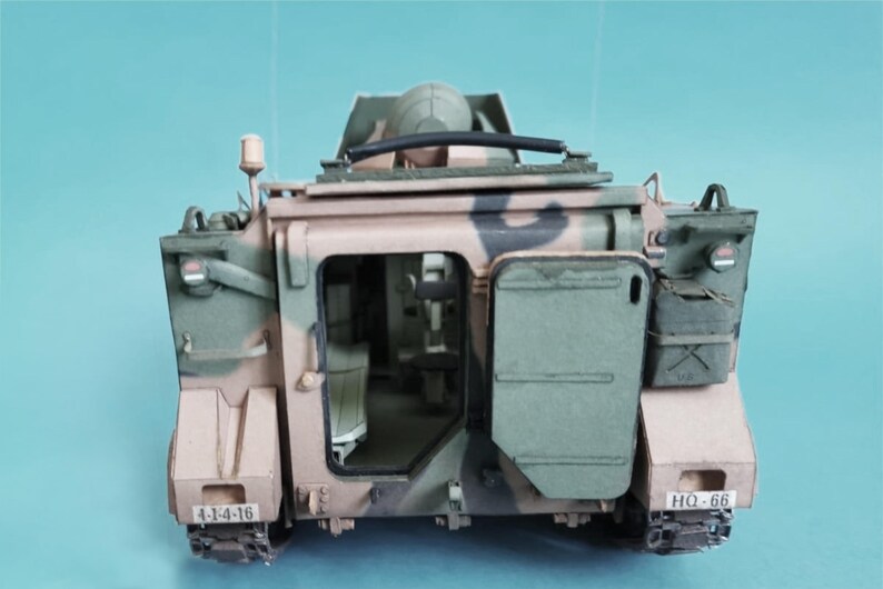 Papercraft Kit M113 Armored Personnel Carrier 3d Paper Model Crafting ...