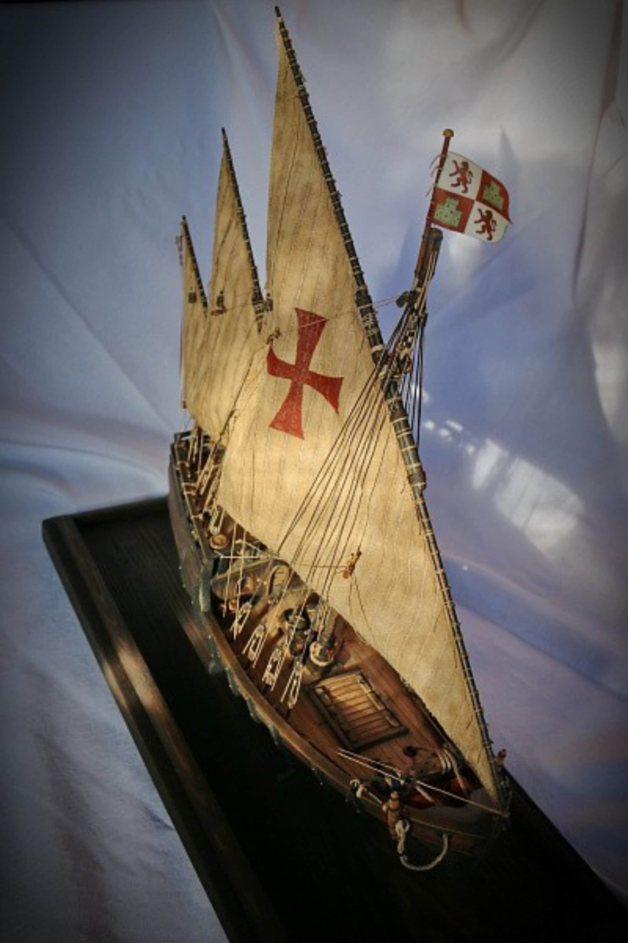 Papercraft Kit La Nina Ship 3d Paper Model Crafting Kit PDF Plans to ...