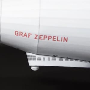 Papercraft Kit Zeppelin 3d Paper Model Crafting Kit PDF Plans to Print ...