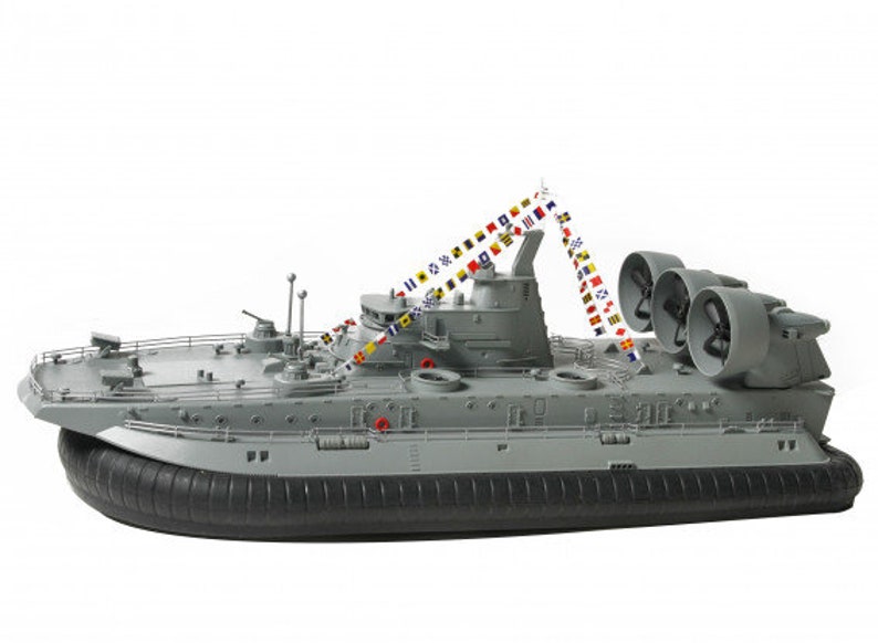 Papercraft Kit Hovercraft 3d Paper Model Crafting Kit PDF Plans to ...