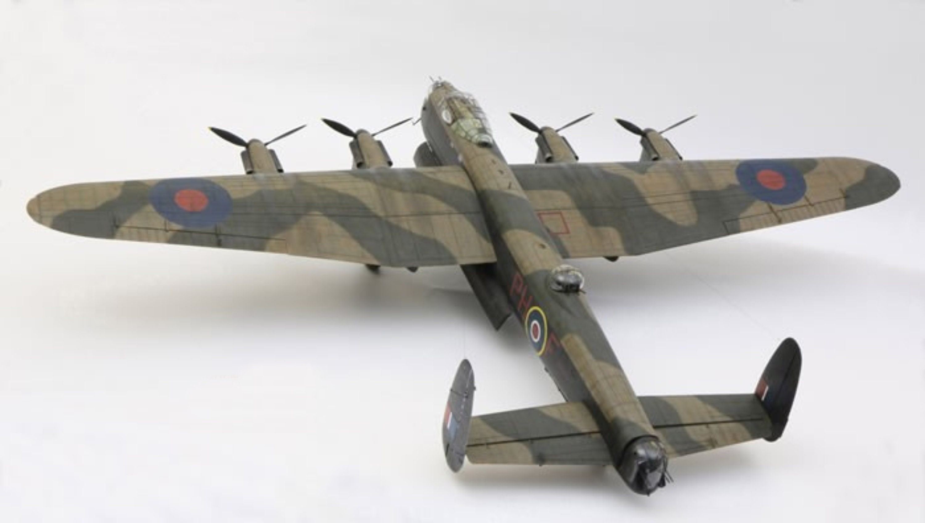 Papercraft Kit Lancaster Plane 3d Paper Model Crafting Kit PDF Plans to ...