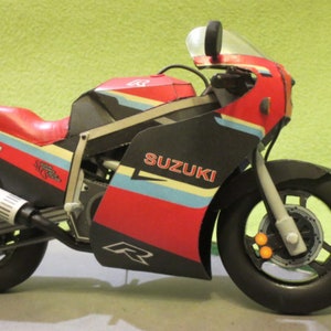 Papercraft Kit Suzuki R750 Motorcycle 3d Paper Model Crafting Kit PDF ...