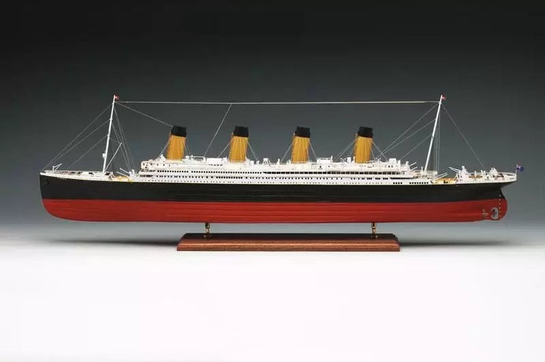Papercraft Kit Titanic Ship 3d Paper Model Crafting Kit PDF Plans to ...