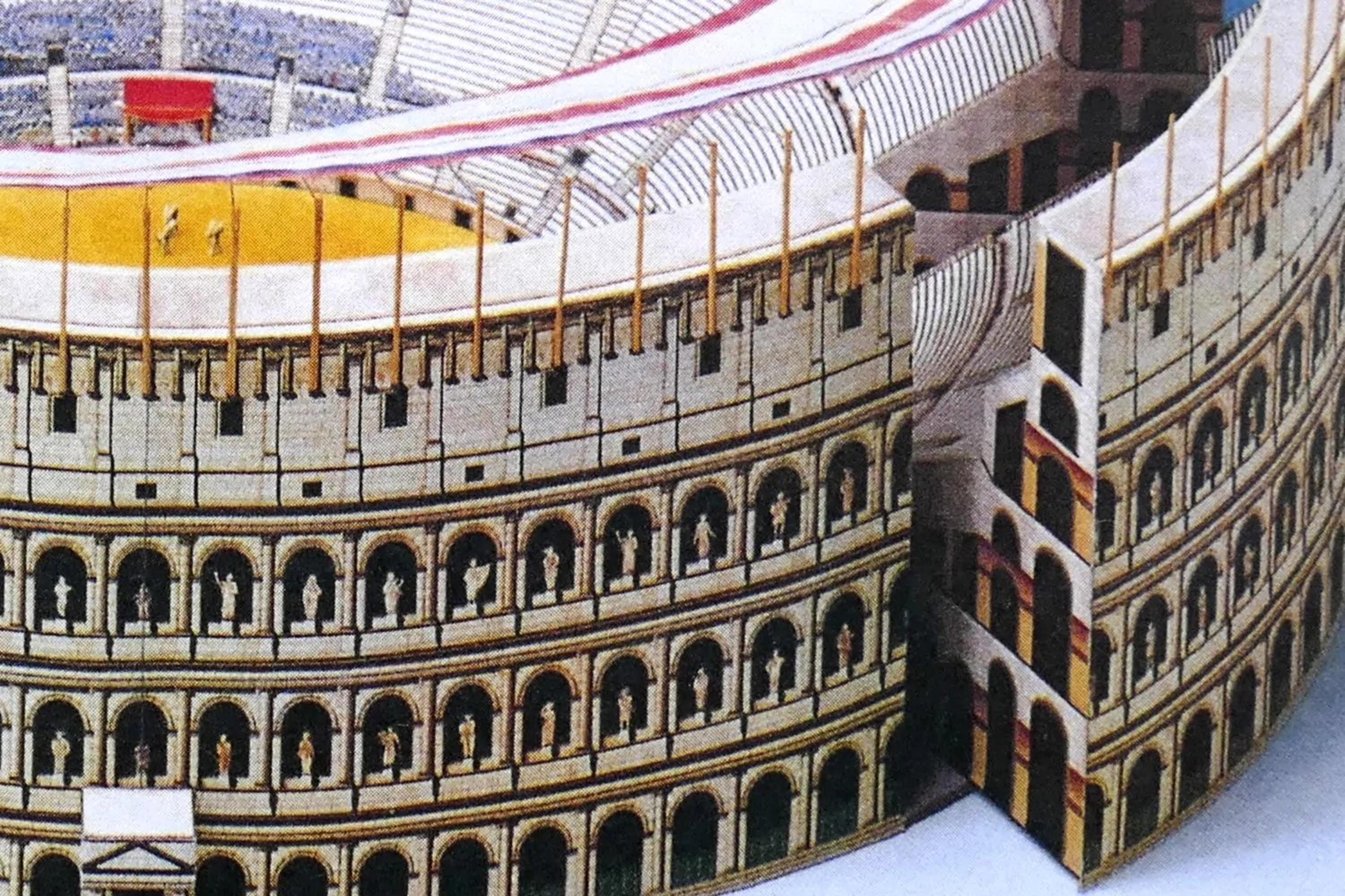 Papercraft Kit the Colosseum Rome Detailed 3d Paper Model Crafting Kit ...