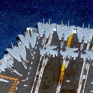 Papercraft Kit USS Harry S Truman Aircraft Carrier 3d Paper Model ...