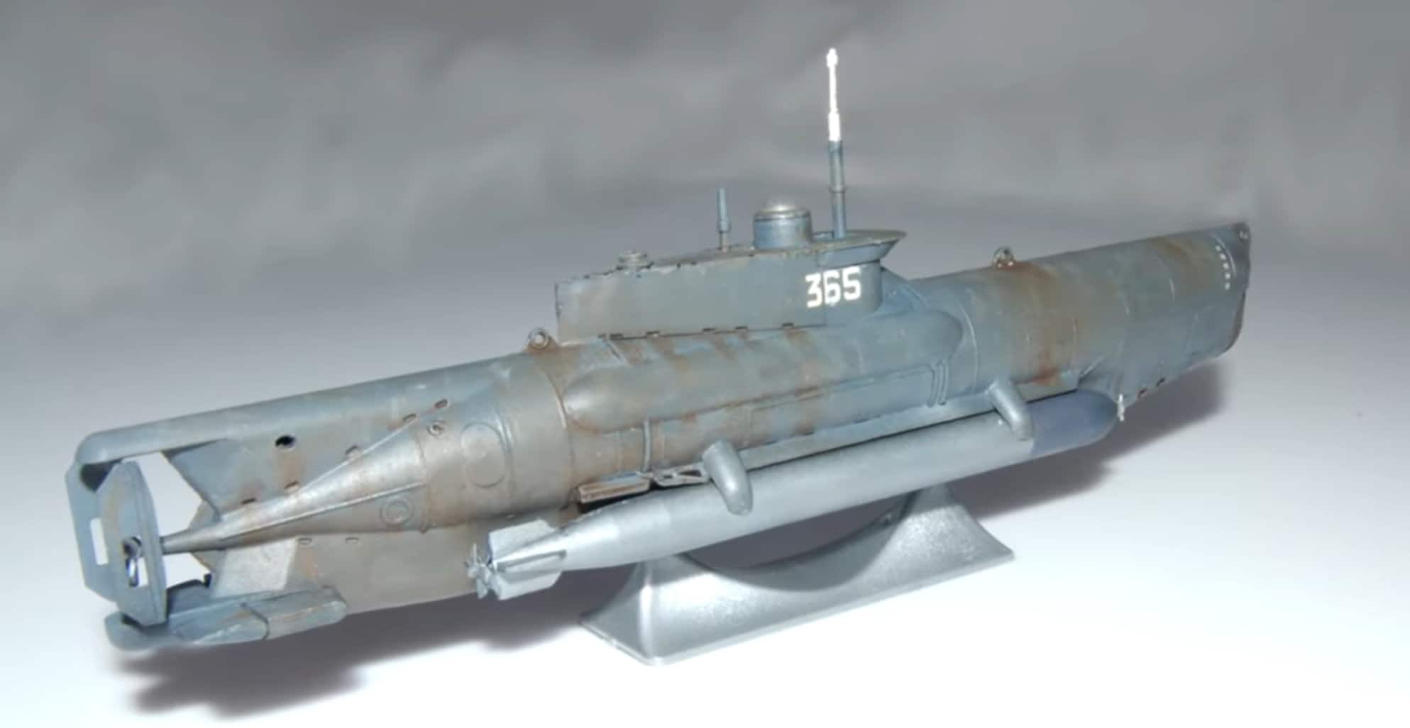 Papercraft Kit XXI Seehund U-boat Submarine 3d Paper Model Crafting Kit ...