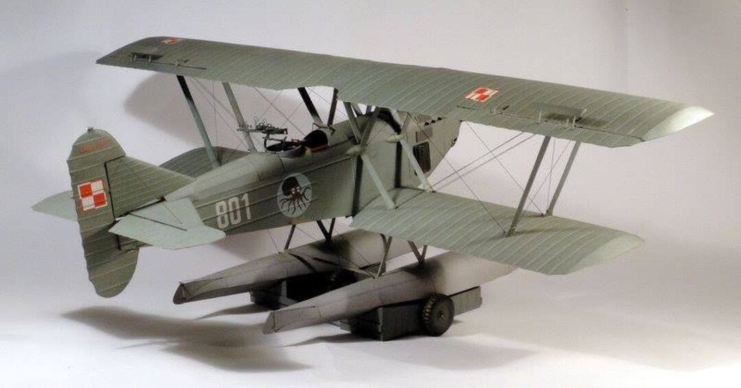 Papercraft Kit Po-2 Biplane 3d Paper Model Crafting Kit PDF Plans to ...