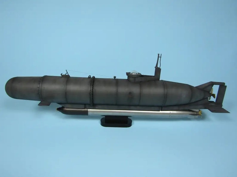 Papercraft Kit U-boat Submarine 3d Paper Model Crafting Kit PDF Plans ...