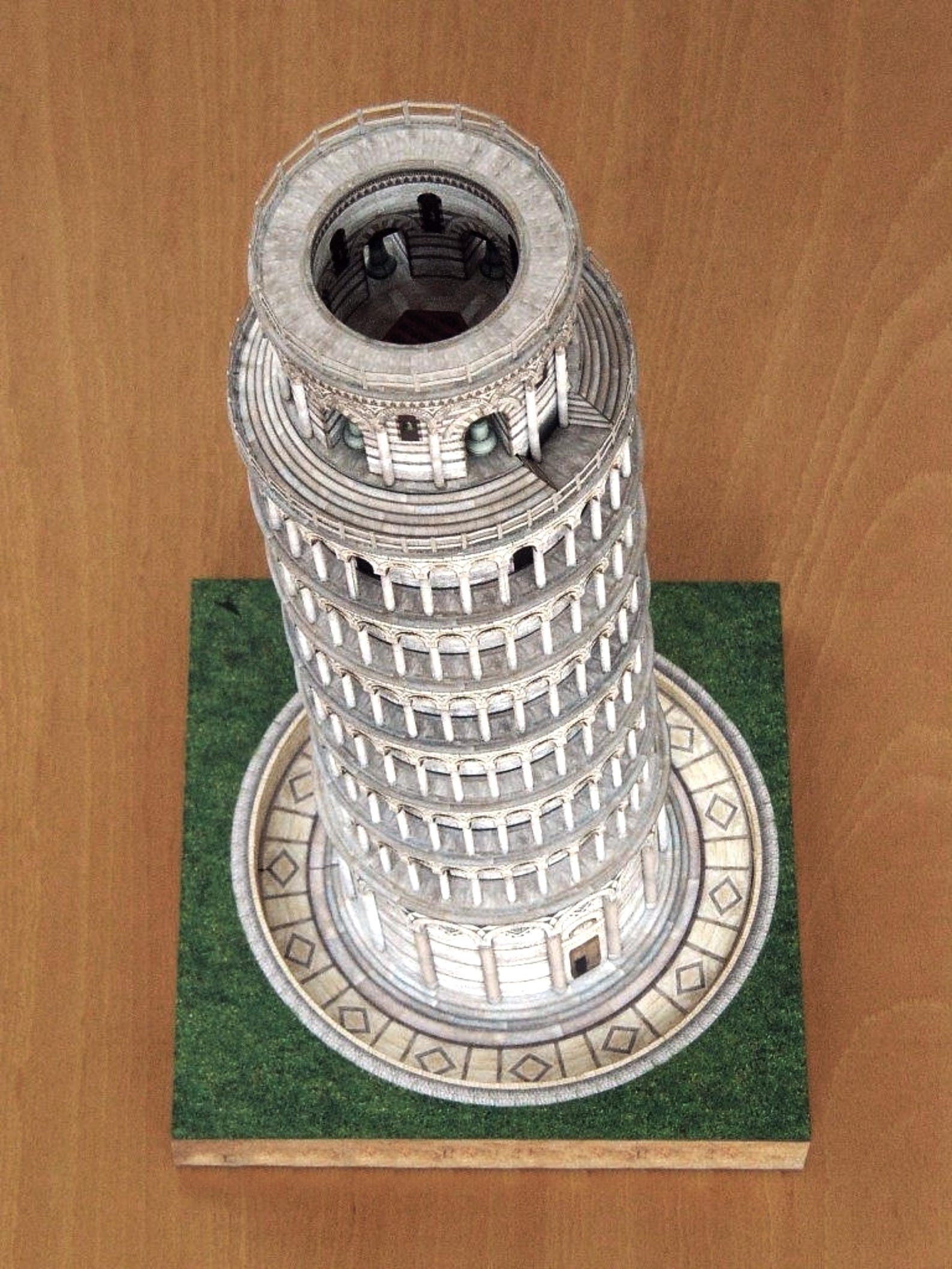 Papercraft Kit Leaning Tower of Pisa Italy Bell Tower 3d Paper Model ...