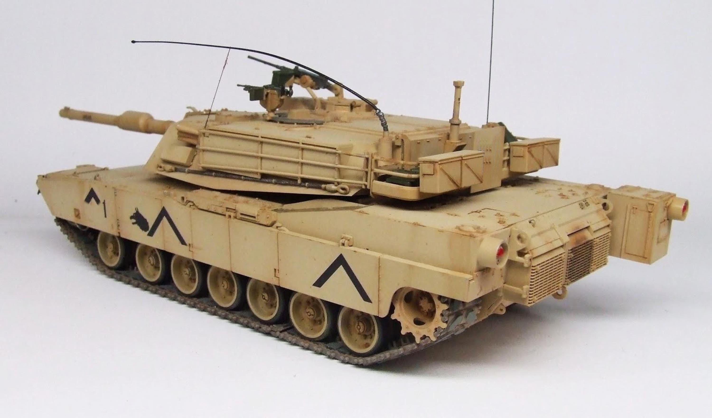 Papercraft Kit M1A1 Abrams Tank 3d Paper Model Crafting Kit PDF Plans ...
